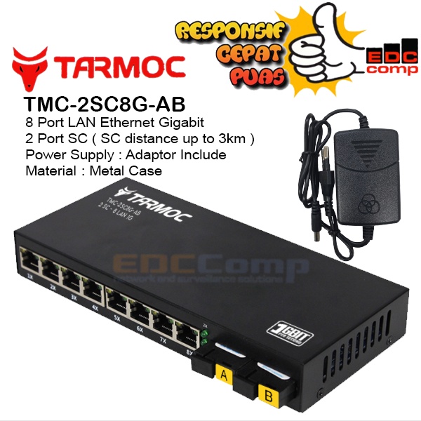 Jual Media Converter 2 FO 8 LAN Gigabit | Ethernet Fiber Switch 2 Port FO 8 Port LAN Gigabit | 2 ...