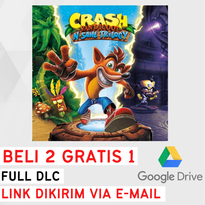 Jual CRASH BANDICOOT N. SANE TRILOGY - GAME PC - GAME LAPTOP - LINK DOWNLOAD | Shopee Indonesia