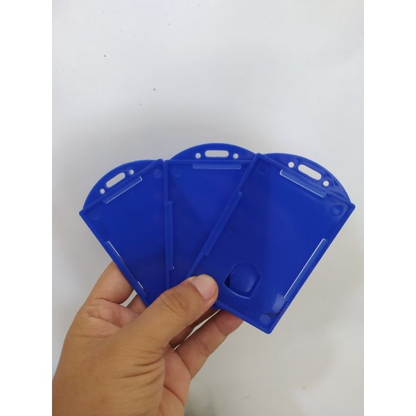 Jual CASING / HOLDER WADAH ID CARD BIRU | Shopee Indonesia