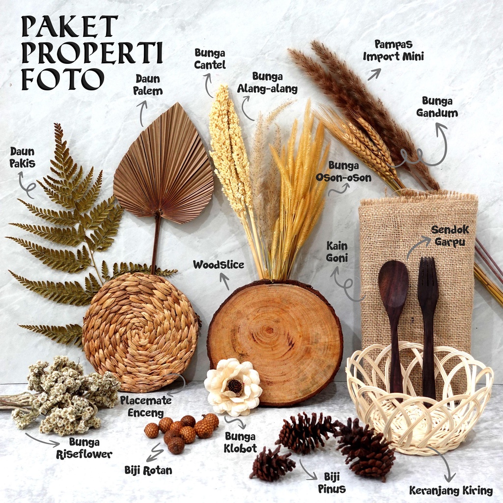 Jual (MURAH BANGET) Paket Properti Foto Produk Aesthetic | Shopee Indonesia