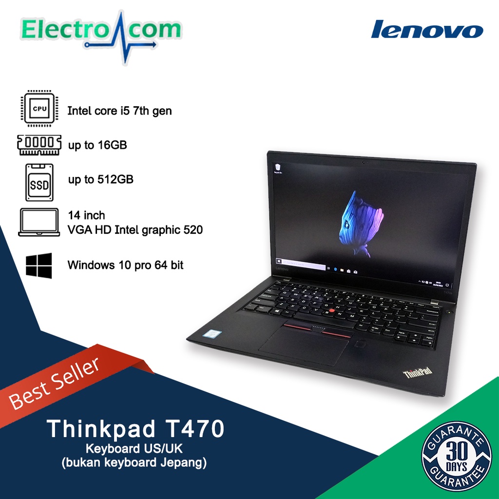 Jual Lenovo Thinkpad T470 T480 T490 T470s T480s T490s T14 Core i5 / i7 ...