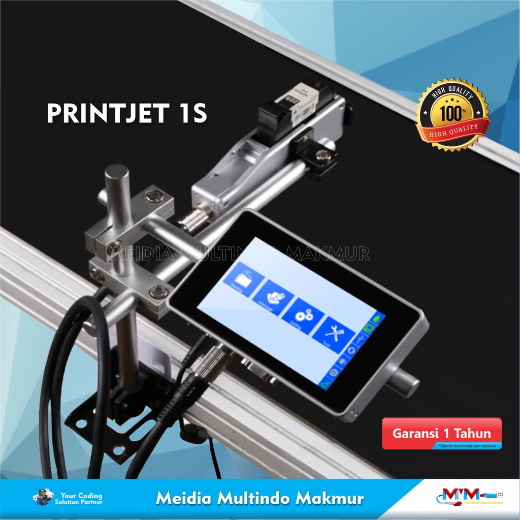 Jual Printjet 1s Mesin Coding Thermal Inkjet Mesin Cetak Expire Date ...