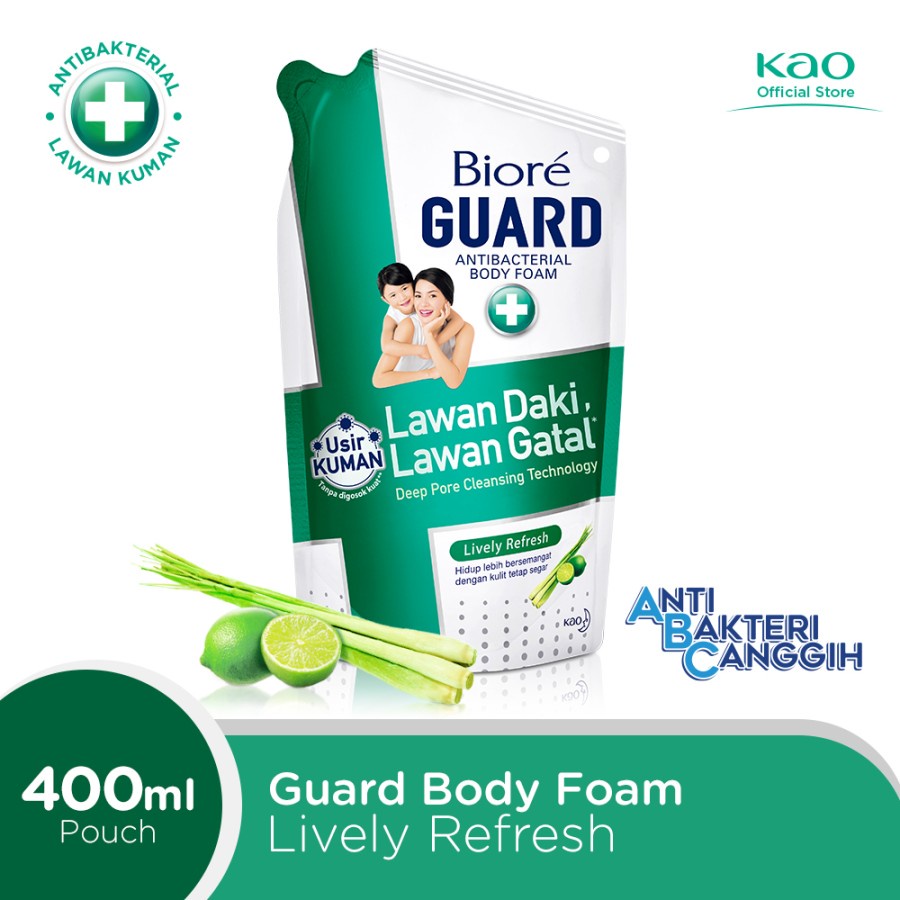 Jual Biore Guard Lively Refresh Refill 400mL | Shopee Indonesia