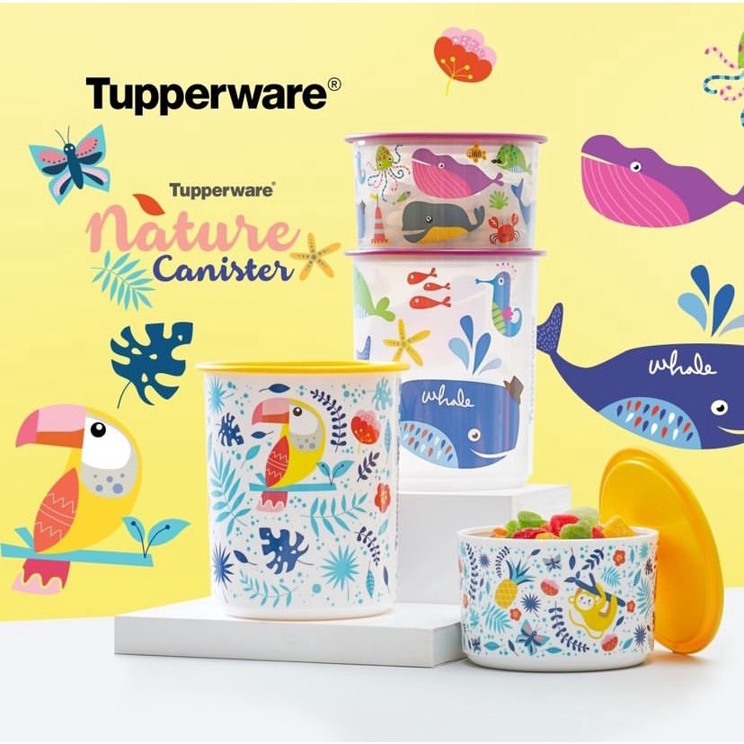 Jual Nature Canister | Tupperware | Toples Cantik | Promo | Shopee ...