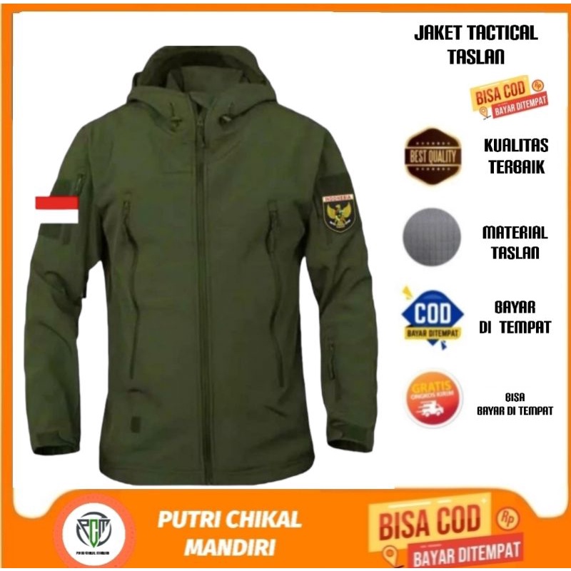 Jual Jaket Tactical PDL Lapangan/Jaket Motor Berkualitas | Shopee Indonesia