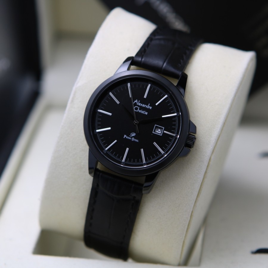 Jual ALEXANDRE CHRISTIE 1008 WANITA KULIT ORIGINAL AC1008 ARLOJI WANITA ...