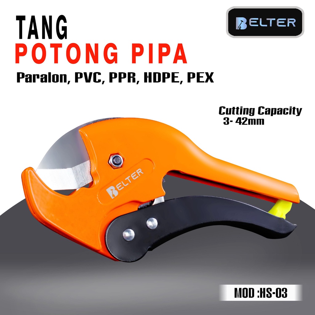 Jual Gunting Pipa PVC 42mm Belter Pipe Cutter Gunitng Pemotong Pipa Air | Shopee Indonesia