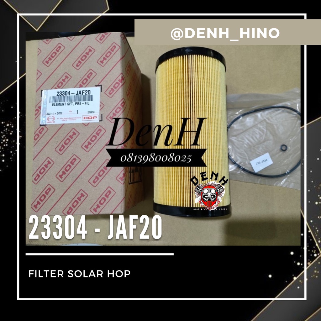 Jual 23304-JAF20 Filter Solar / Fuel Filter / Saringan Solar Asli HOP ...