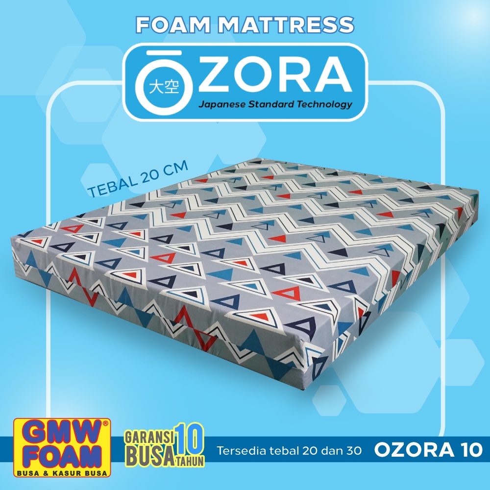 Jual Kasur Busa Matras OZORA Japanese Standard Technology By GMW FOAM ...
