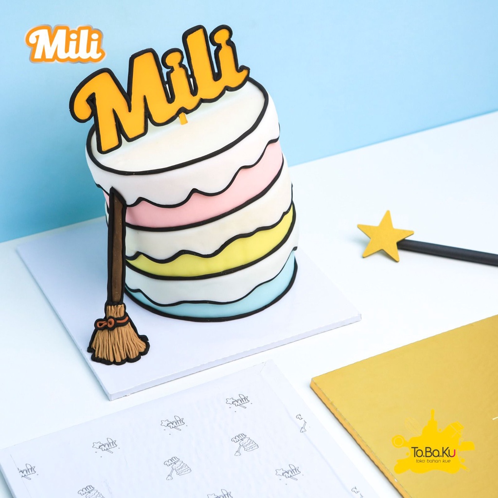 Jual Mili Cake Base Square Gold / White (Per piece) | Shopee Indonesia