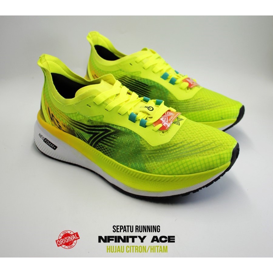 Jual Sepatu Running Ardiles Nfinity Ace - Citroen | Shopee Indonesia