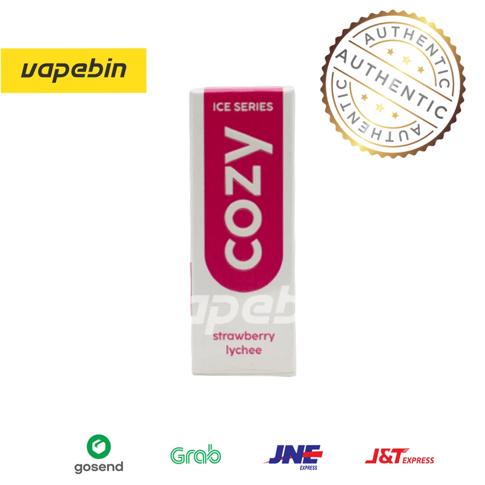 Jual LIQUID COZY STRAWBERRY LYCHEE SALT NIC - COZY SALTNIC - 30ML ...