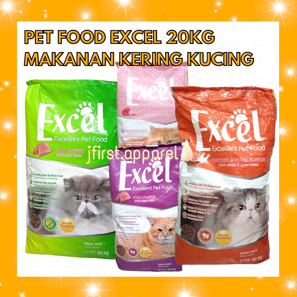 Jual EXCEL 20KG | EXCEL 20KG ALL VARIAN | EXCEL KITTEN AND MOTHER ...