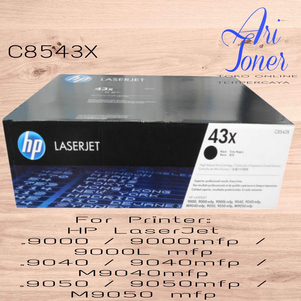 Jual Toner Catridge HP LaserJet 43X Original | Shopee Indonesia