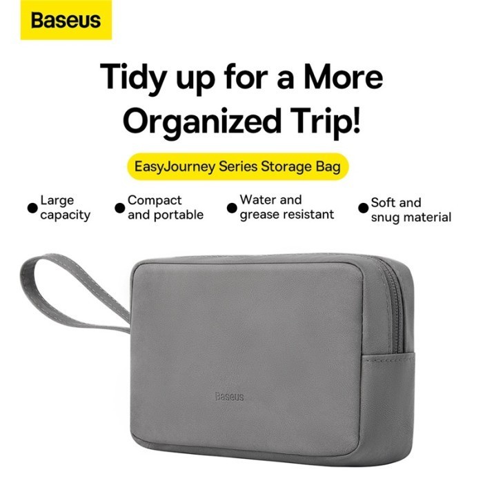 Jual BASEUS Tas Gadget Organizer Travel Pouch Dompet Serbaguna Storage ...