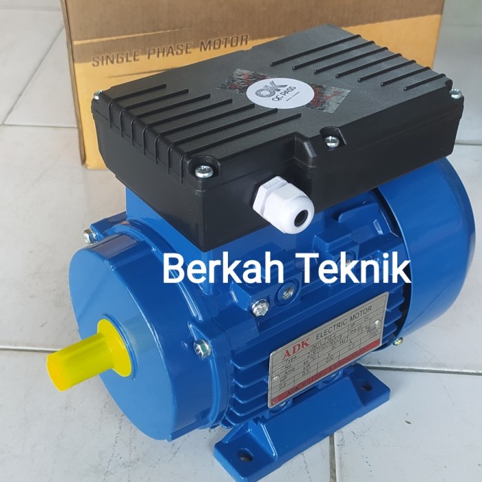 Jual >>>>>] Dinamo Elektro Motor ADK 1/2 HP 0,5 HP 1400 Rpm 1 Phase | Shopee Indonesia
