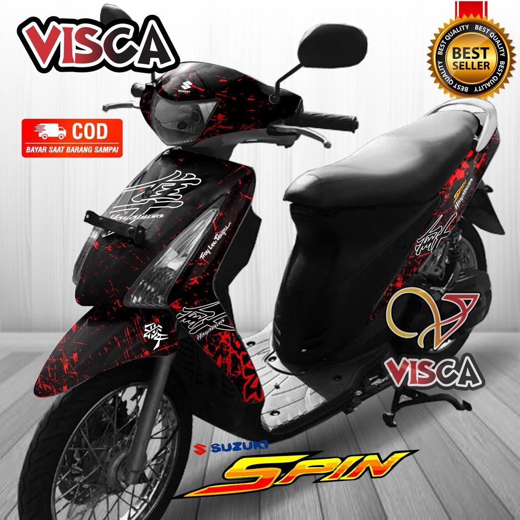 Jual Decal Spin 125 Full Body Stiker Spin 125 Full Body Stiker Motor ...