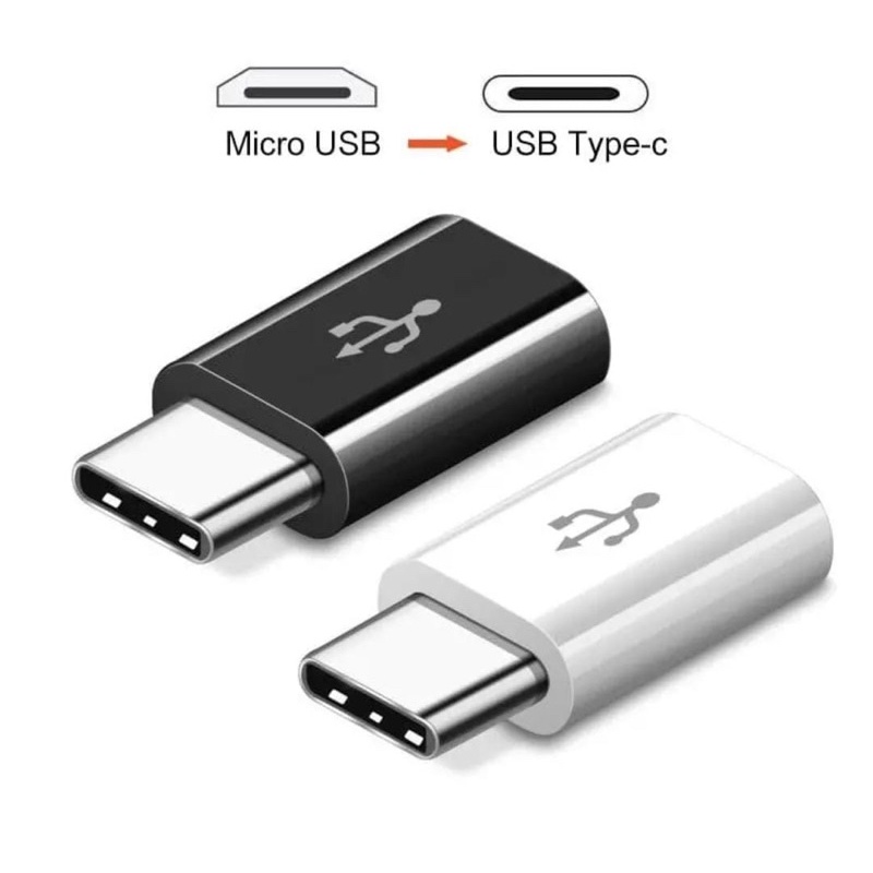 Jual Konektor Micro USB ke Tipe C dan Type C ke Micro / Converter ...