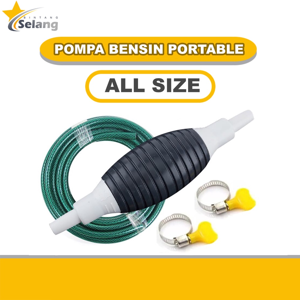 Jual BINTANG Pompa Manual Bahan Bakar Pompa Bensin Oli Minyak Air Pompa ...
