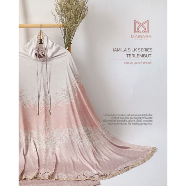 Jual MAISARA PREMIUM MUKENA SILK JAMILA TELEKUNG JUMBO PASTEL SESERAHAN ...