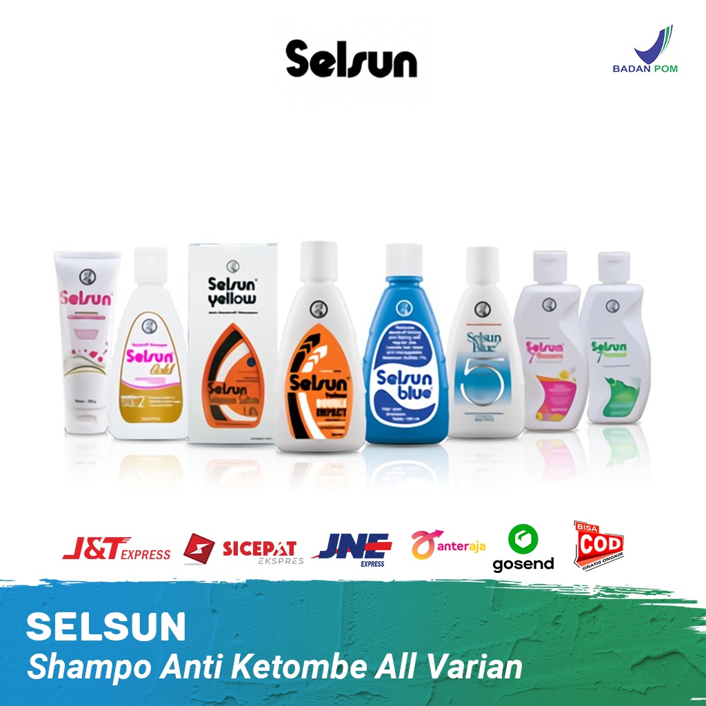 Jual SELSUN Shampo Anti Ketombe All Varian | Shampoo Anti Dandruff ...