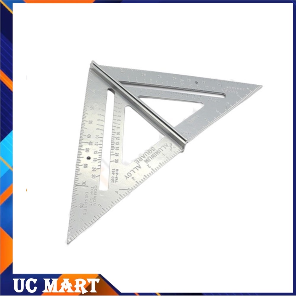 Jual Alat Ukur Segitiga Siku Penggaris Aluminum Derajat Aluminium Alloy ...