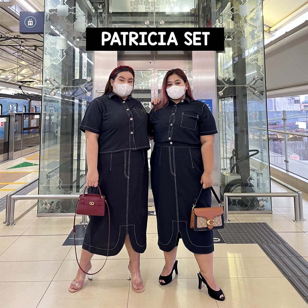 Jual MOKMOK - Patricia Set BigSize JumboSize | Shopee Indonesia