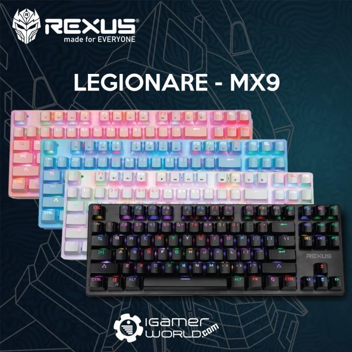 Jual Rexus Legionare MX9 RGB TKL Mechanical Gaming Keyboard | Shopee ...