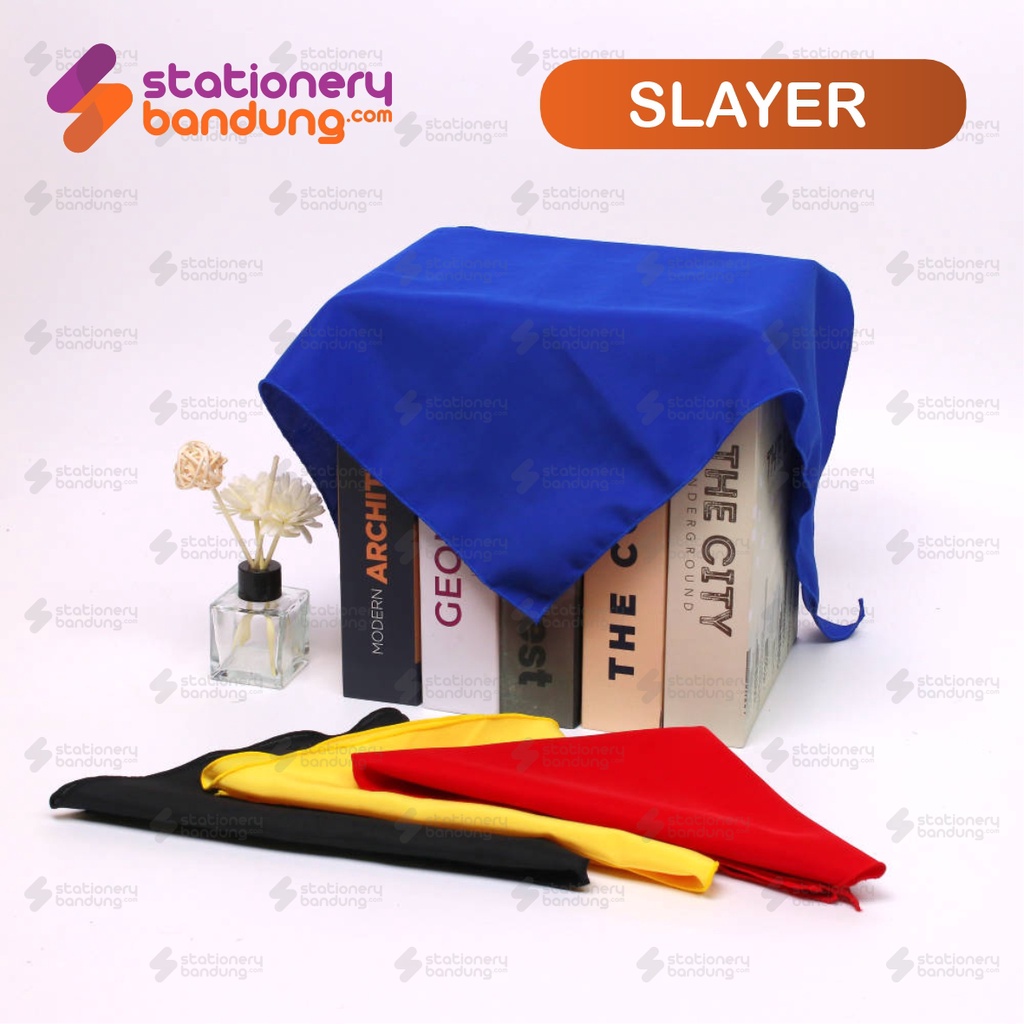 Jual SLAYER SYAL BANDANA IKET SEGITIGA POLOS PANITIA HAJI UMROH & TOUR ...