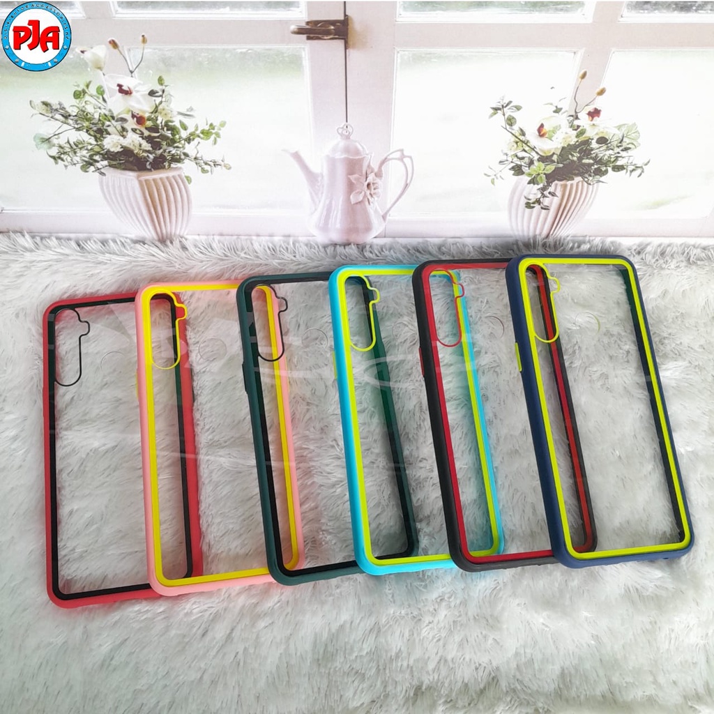 Jual Case Softcase Casing Silikon Clear List Colour Transparan Realme 2 ...