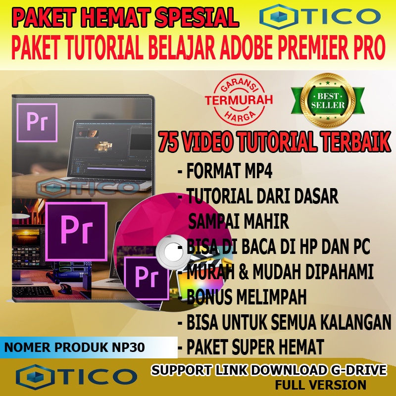 Jual Paket Lengkap Belajar Tutorial Primer Pro Dari Dasar Sampai Mahir Usaha Percetakan ...
