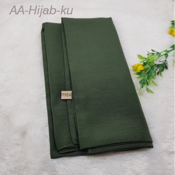 Jual [COD] kerudung jilbab segi empat bahan PARIS PREMIUM VOAL anti letoy bisa untuk sekolah ...