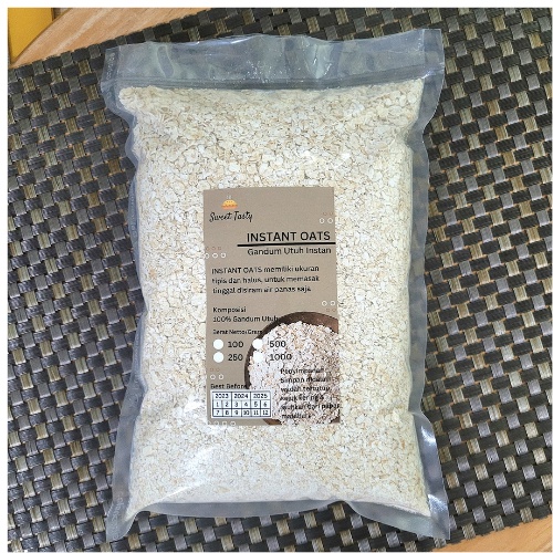 Jual Instant Oat/Quick Rolled Oat/Oatmeal Instan/Gandum Instan 500 gram ...