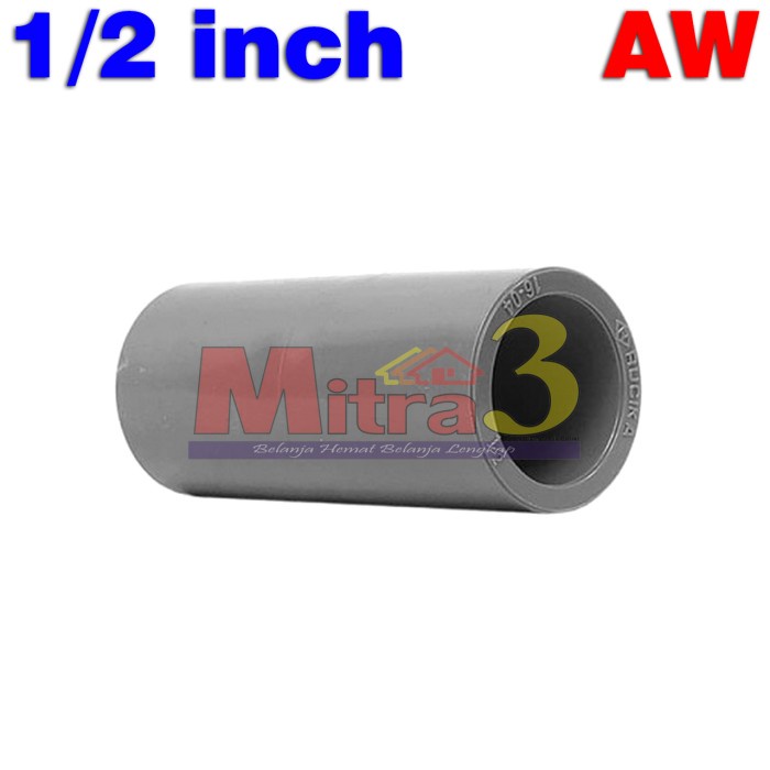 Jual ------] Sambungan Pipa SOCK 1/2" AW / Socket 1/2 inci / Sok Sock ...