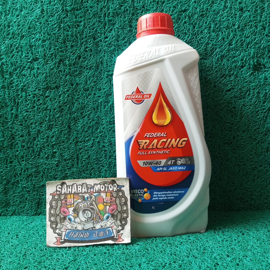 Jual OLI FEDERAL RACING 10W-40 ISI 1 LITER | Shopee Indonesia