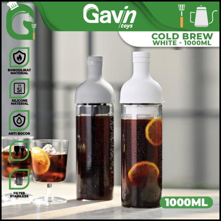 Jual Botol Cold Brew Bottle Tea Infuser 1 Liter Botol Infused Water 1000Ml | Shopee Indonesia