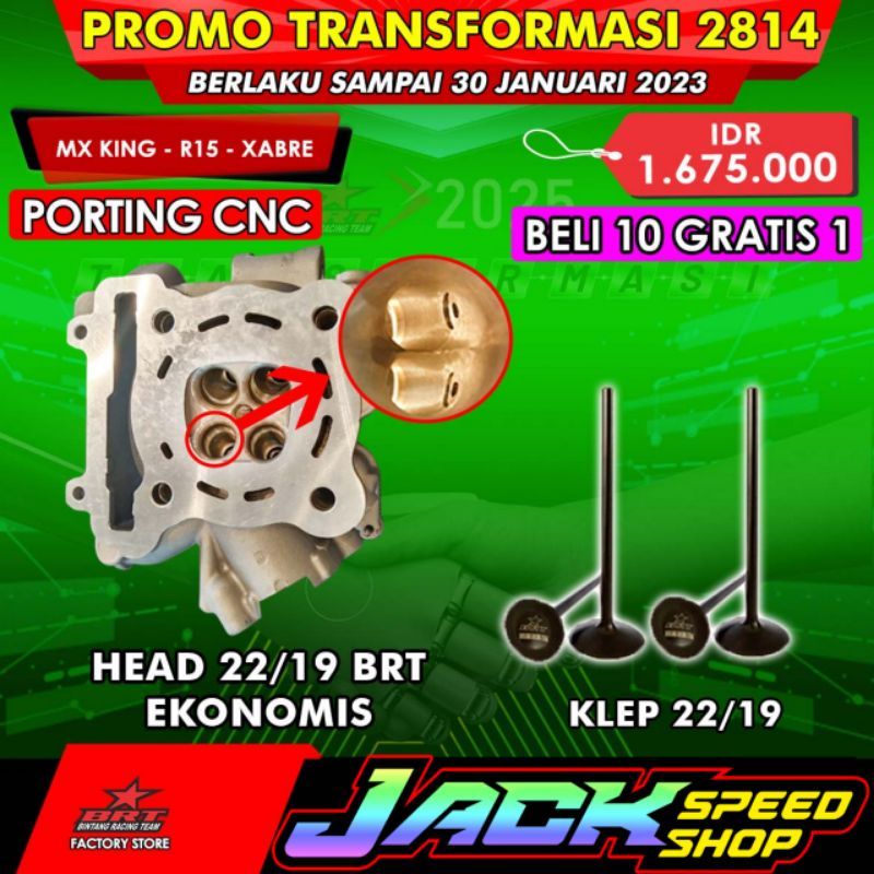 Jual HEAD BRT JUPITER MX 135 MX KING VIXION OLD NEW NVA NVL R15 V1 V2 XABRE LAMA BARU 22 19 ...