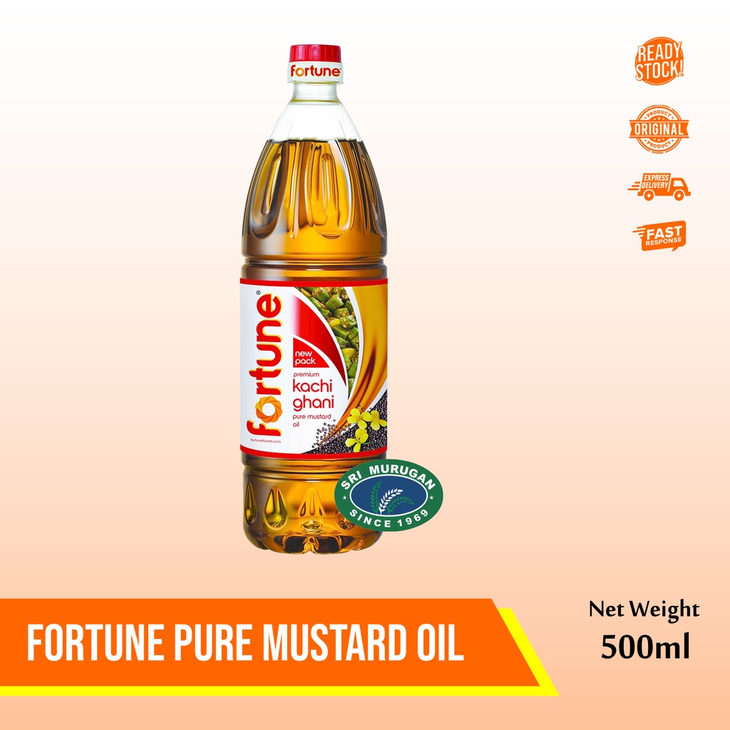 Jual FORTUNE PURE MUSTARD OIL 500 ML | Shopee Indonesia