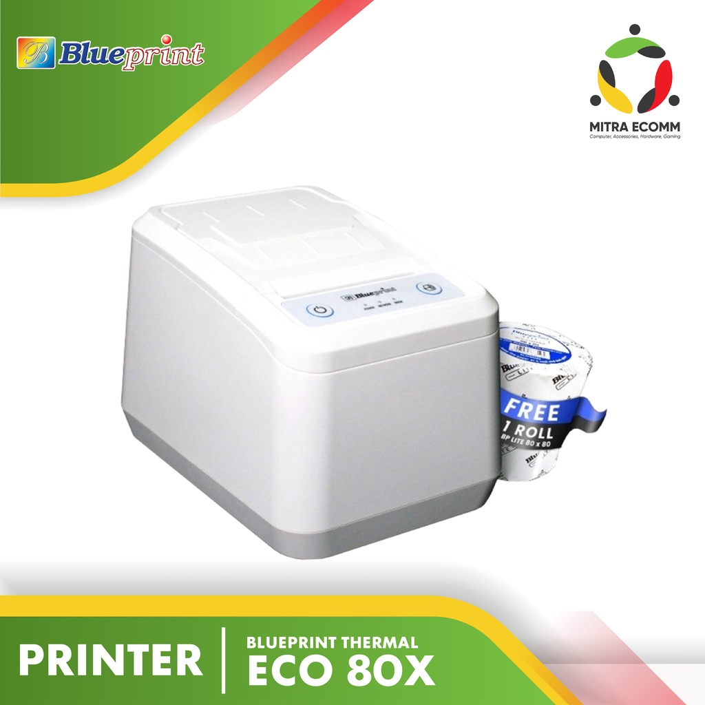 Jual BLUEPRINT Printer Thermal Dekstop 80 mm ECO 80X / ECO80X USB ...