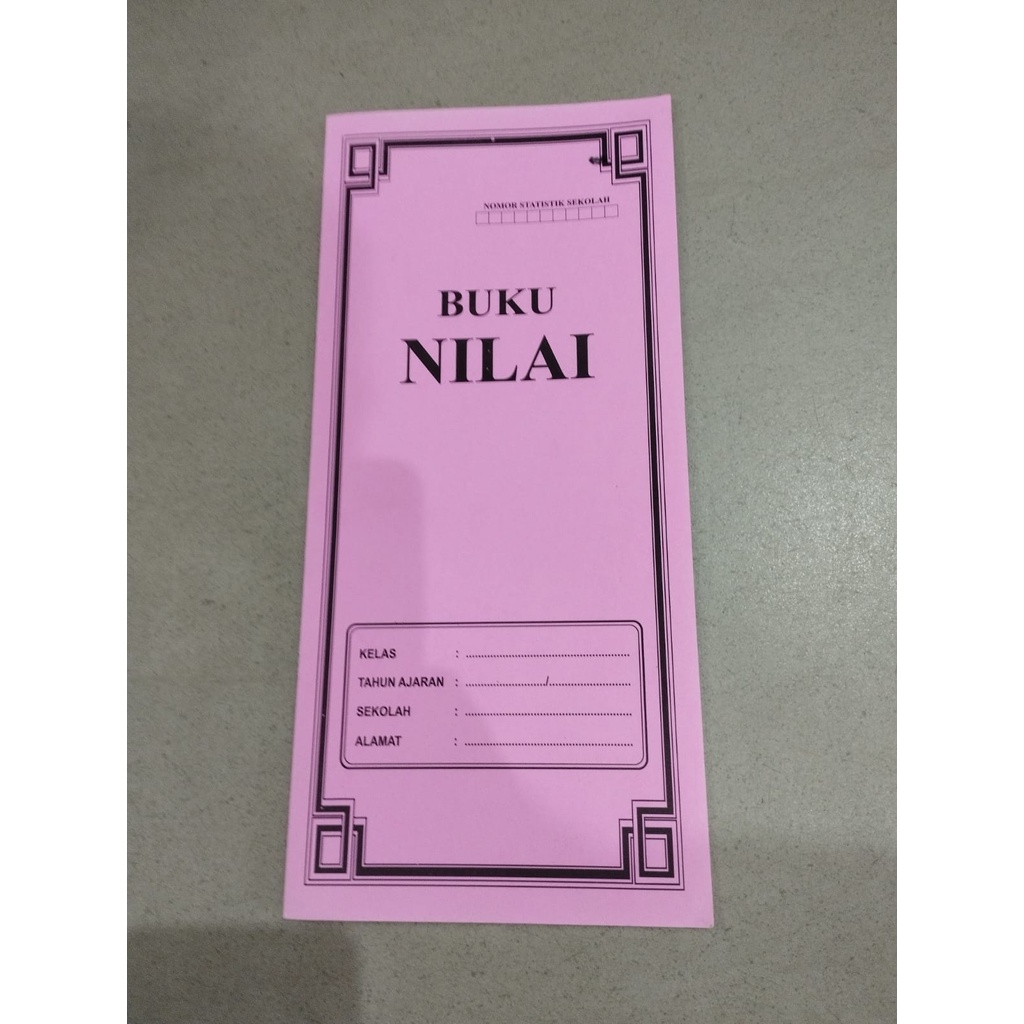 Jual Buku Nilai Siswa Shopee Indonesia