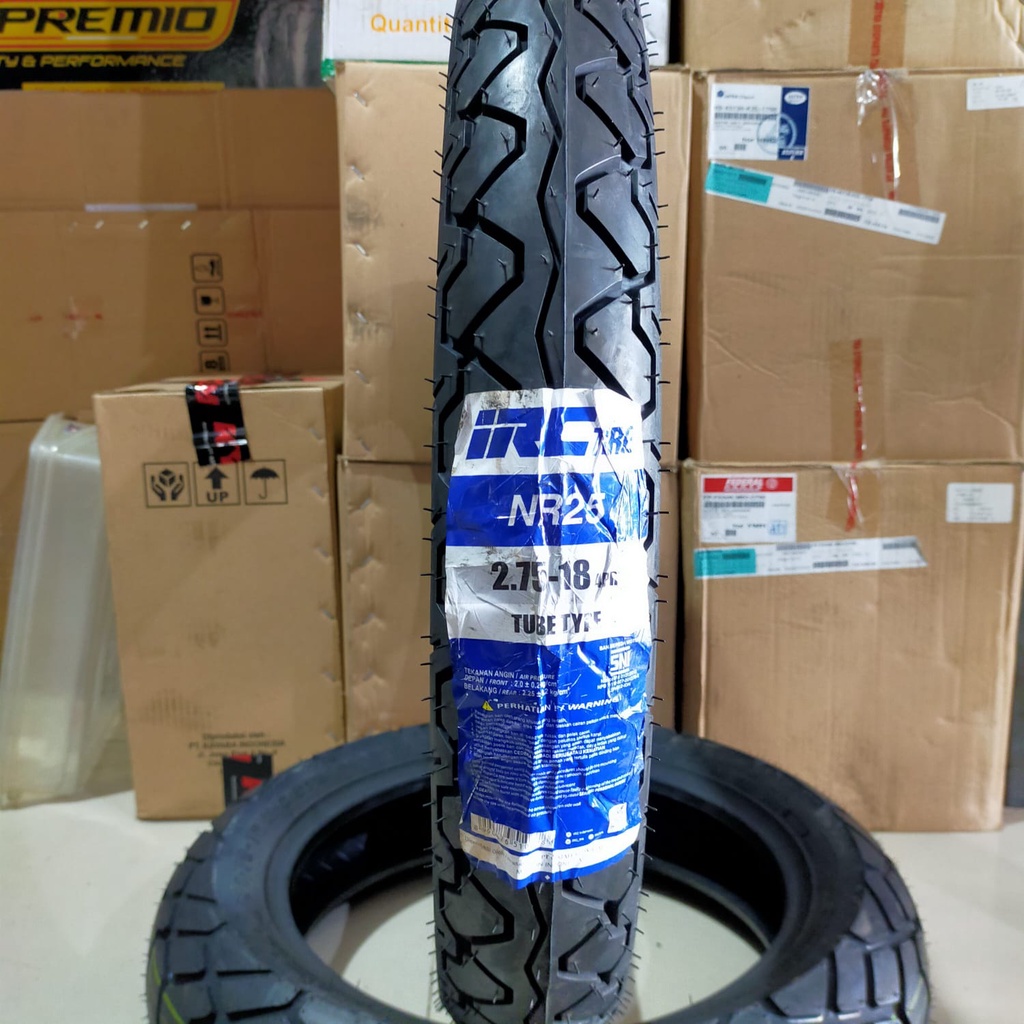 Jual BAN LUAR MOTOR IRC RX KING 275 RING 18 NR 25 TUBE TYPE | Shopee ...