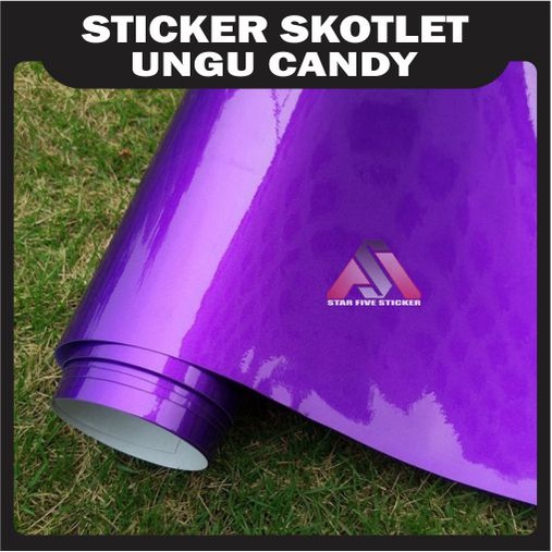 Jual Stiker Motor Warna Ungu Metalik Candy | Shopee Indonesia