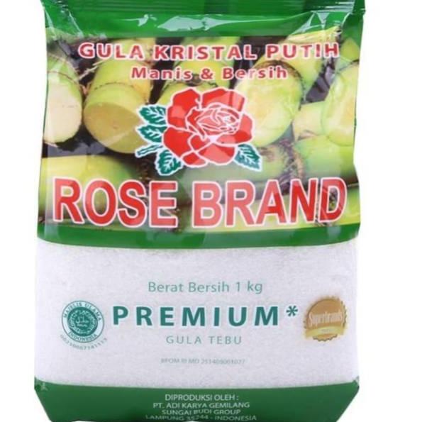Jual Belanja Hore Gula Pasir Rose Brand 1 kg | Shopee Indonesia