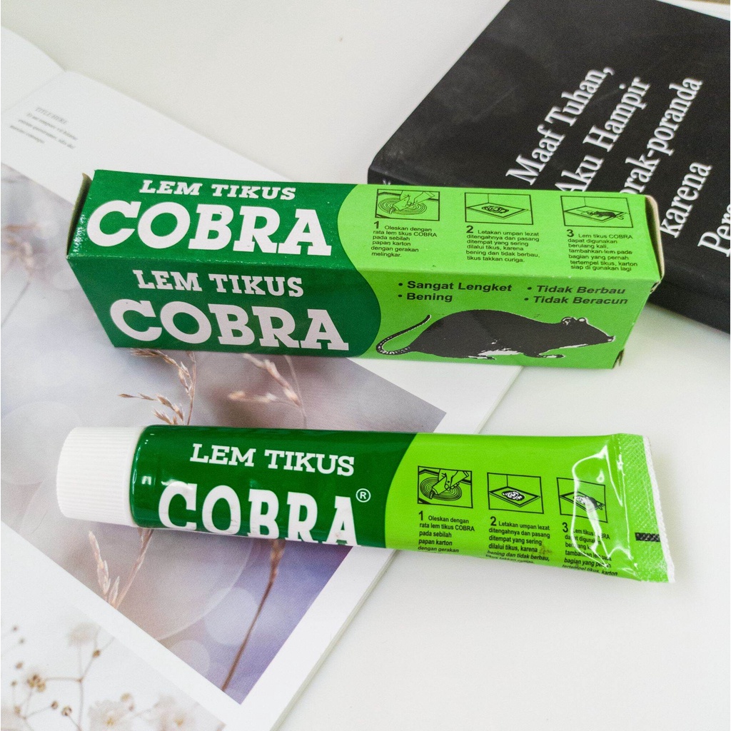 Jual LEM TIKUS COBRA ORIGINAL / LEM PERANGKAP TIKUS SUPER LENGKET ...