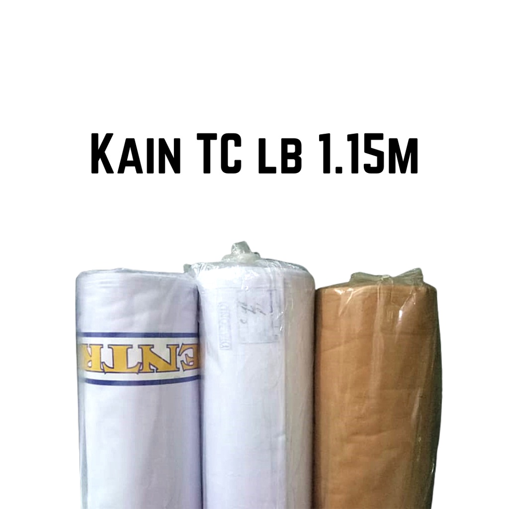 Jual Kain TC Lb. 1.15 m Kain tetron katun Kain kerudung Kain hijab kain ...