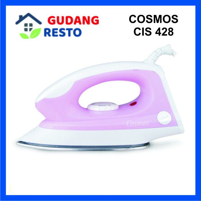 Jual ( COD ) Cosmos CIS 428 Setrika Kering / Dry Iron STAINLESS STEEL ...