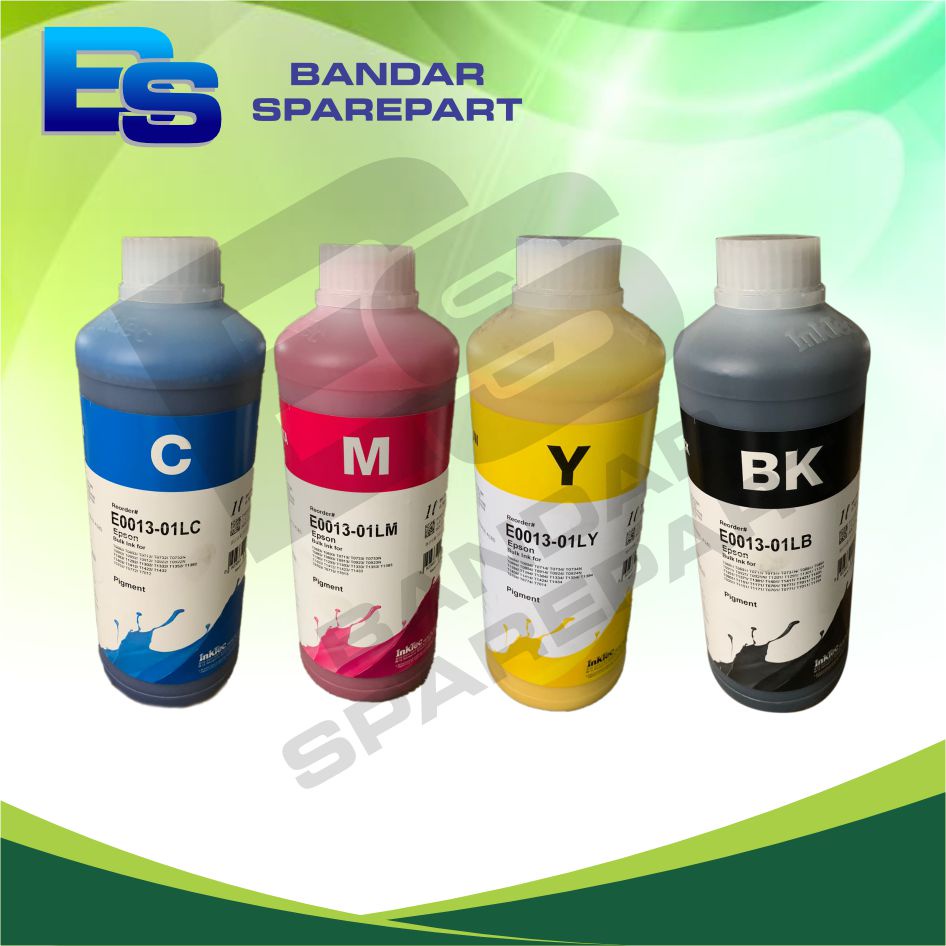 Jual TINTA PIGMENT INKTEC E0013 FOR EPSON T0684 T0884 T1284 T1404 1 LITER | Shopee Indonesia
