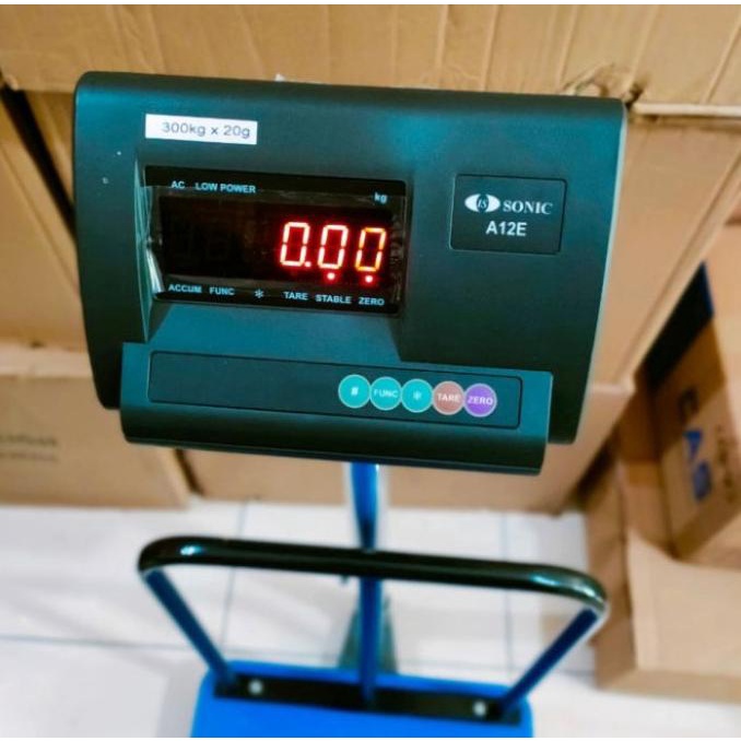 Jual Timbangan digital 200 kg / sonic a12e 200kg / timbangan industri 200kg | Shopee Indonesia