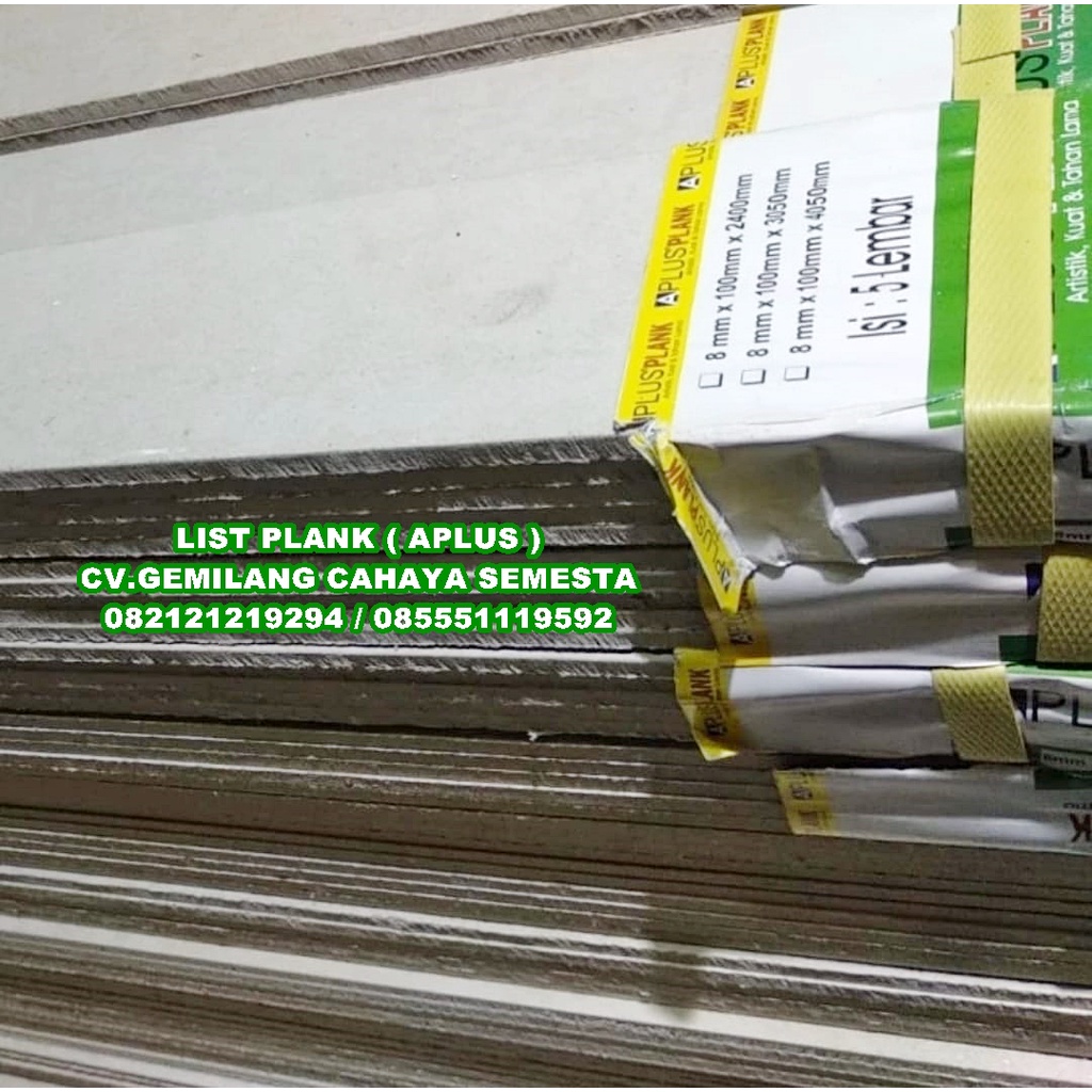 Jual Aplus Lisplank / Aplus Silica Board ( Polos ) | Shopee Indonesia