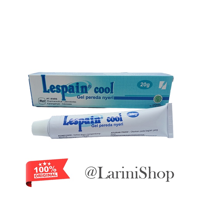 Jual LESPAIN COOL GEL PEREDA NYERI, SENDI DAN PEGAL-PEGAL 20 GR IFARS ...